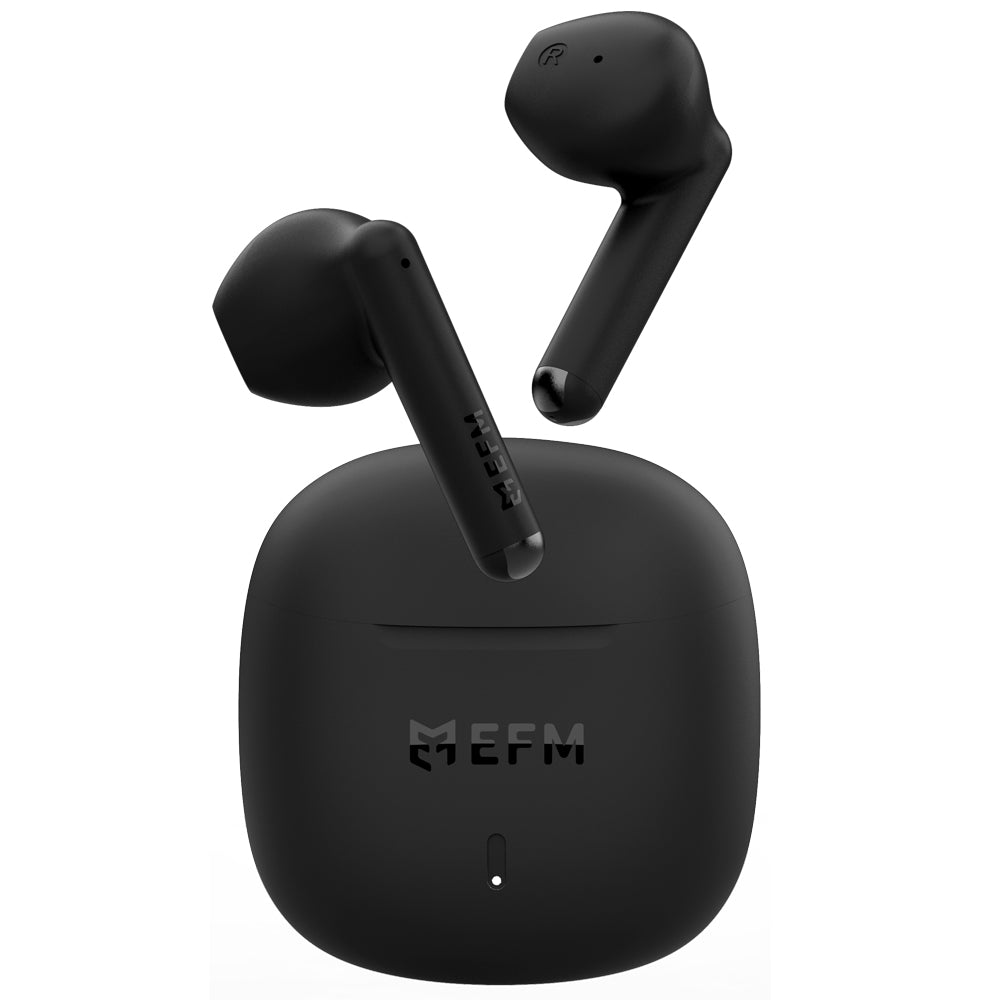 EFM Kansas TWS Earbuds - With Fast Charge - Black – Star Tech
