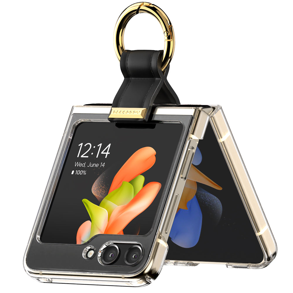 Samsung Galaxy Z Flip 6 Golden Ring Bell Clear Case – Star Tech